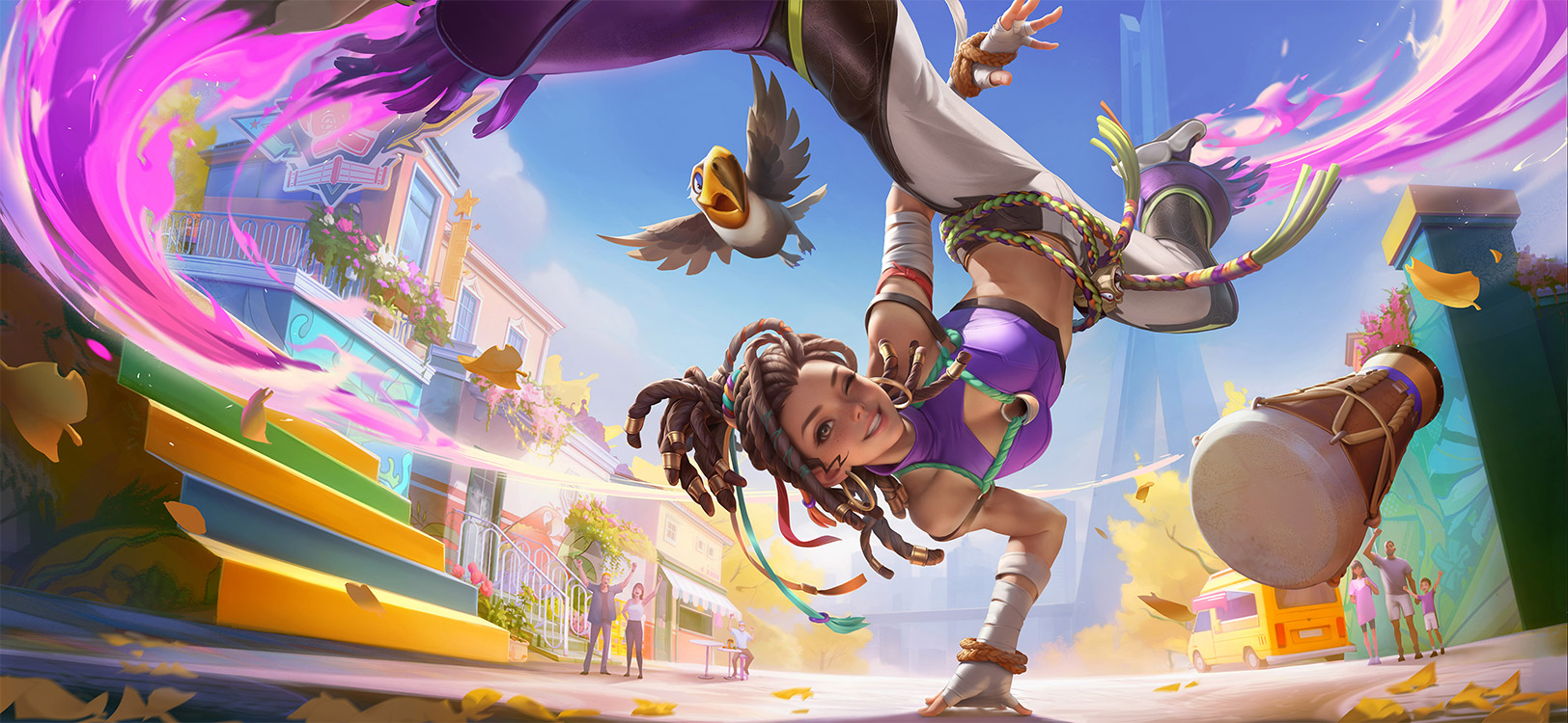 First-ever female fighter in the town